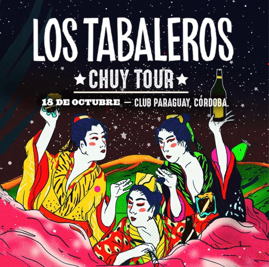 Los Tabaleros presentan Chuy en el nuevo Club Paraguay
