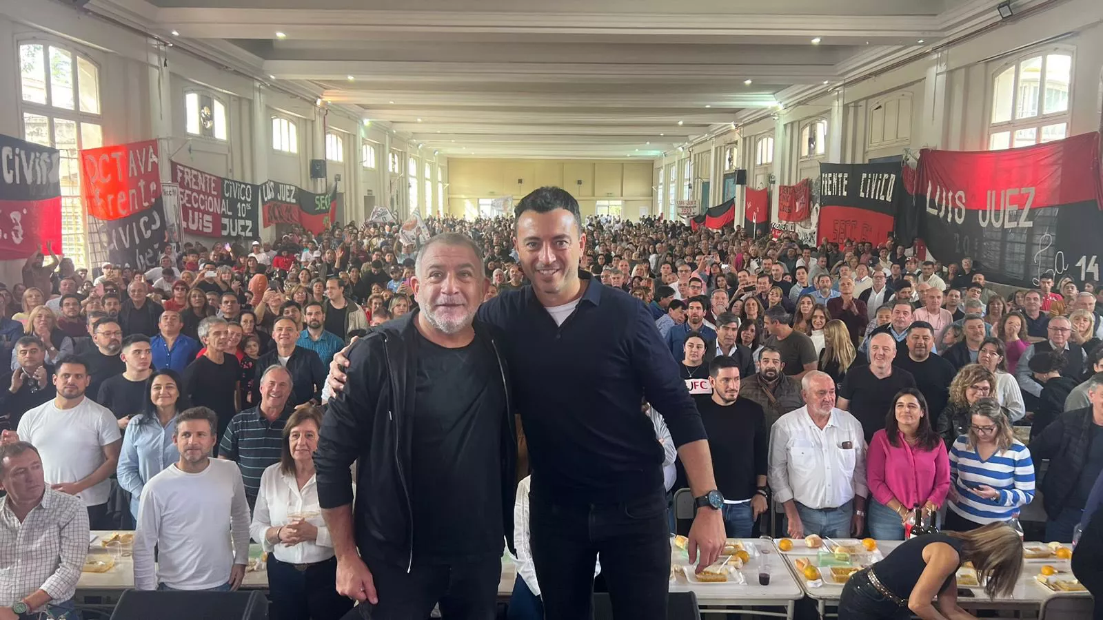 Luis Juez y Rodrigo de Loredo festejaron el Día de los Trabajadores Luis Juez y Rodrigo de Loredo festejaron el Día de los Trabajadores