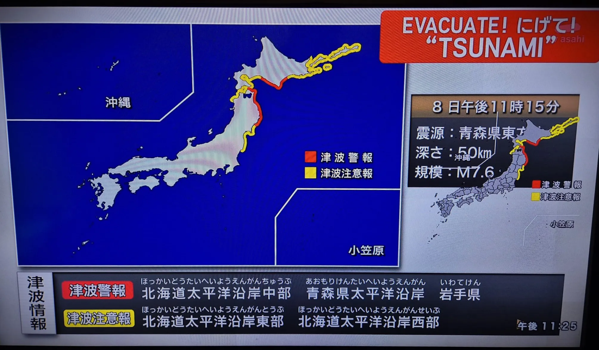 Alerta de tsumani en el Pacífico: terremoto de magnitud 7,5 sacude el ...