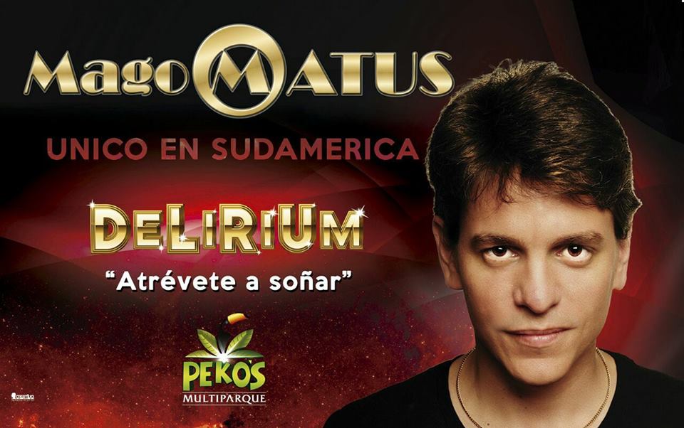 Estrenó “Delirium”, el nuevo show del Mago Matus