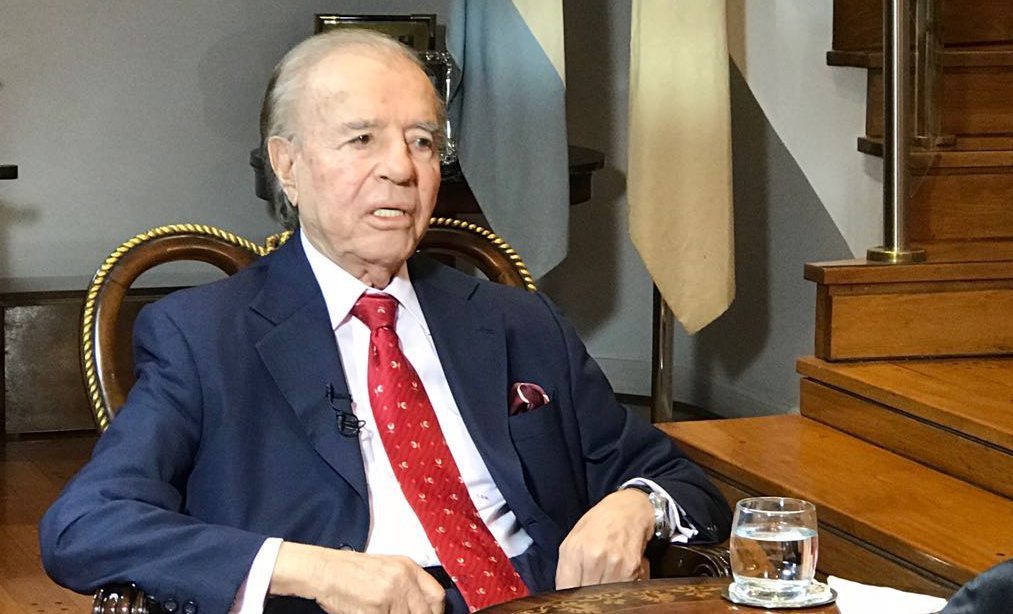 Menem fue internado y se sometió al test de Covid que dio negativo