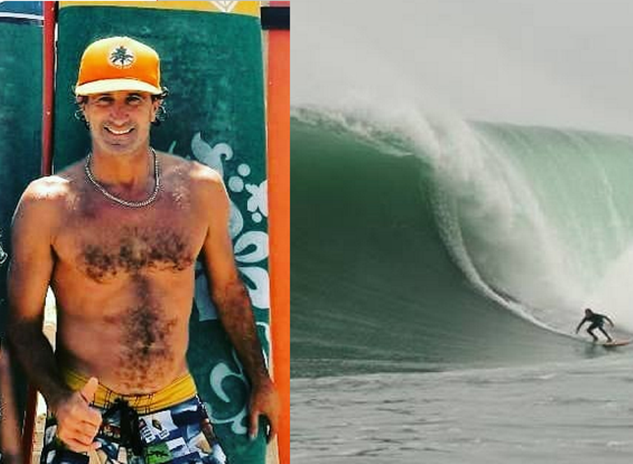 Murió un campeón del surf argentino mientras entrenaba en México