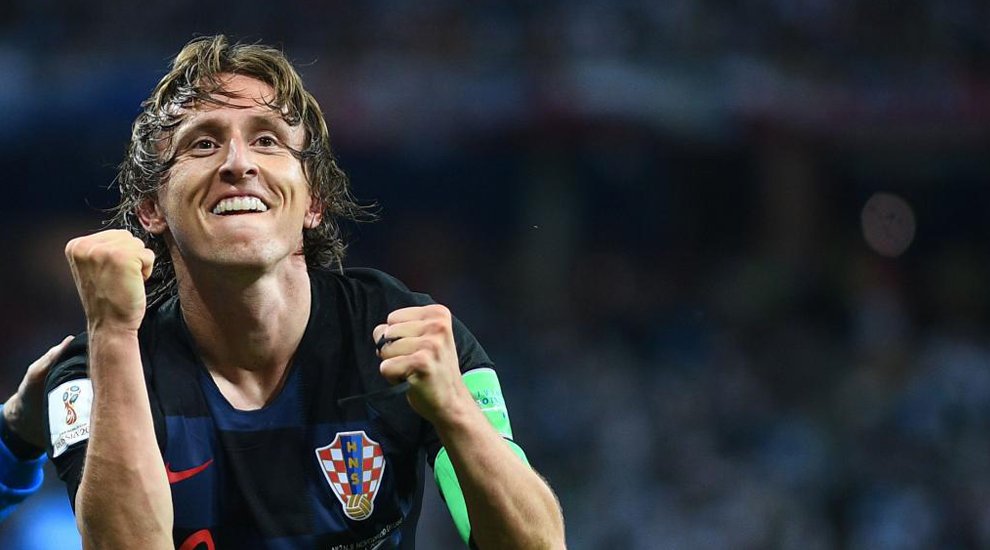 Luca Modric: "Le deseo mucha suerte a la Argentina"