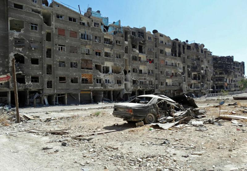 Un dron muestra la vista devastadora de Alepo tras 4 años de guerra