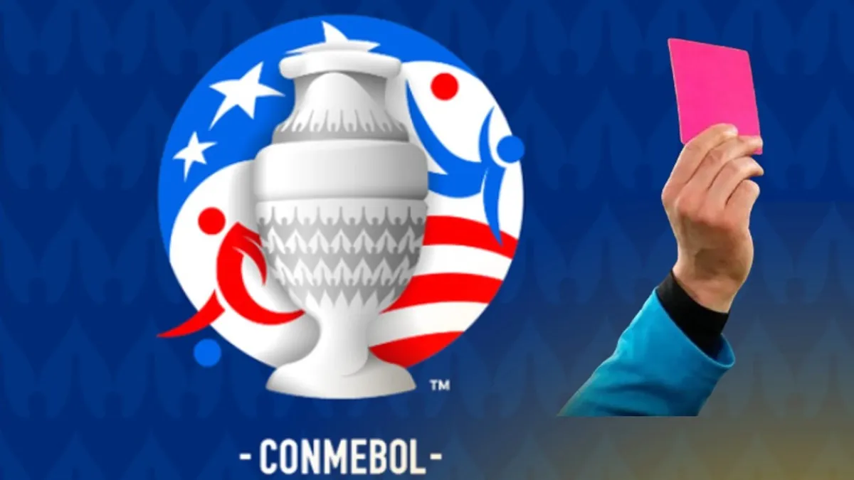 Copa América: qué es la tarjeta rosa y que implementación tendría en ...